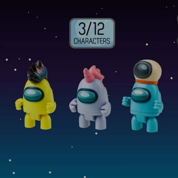 Toys | Among Us Mini Action Figures 3 Pack | Poshmark